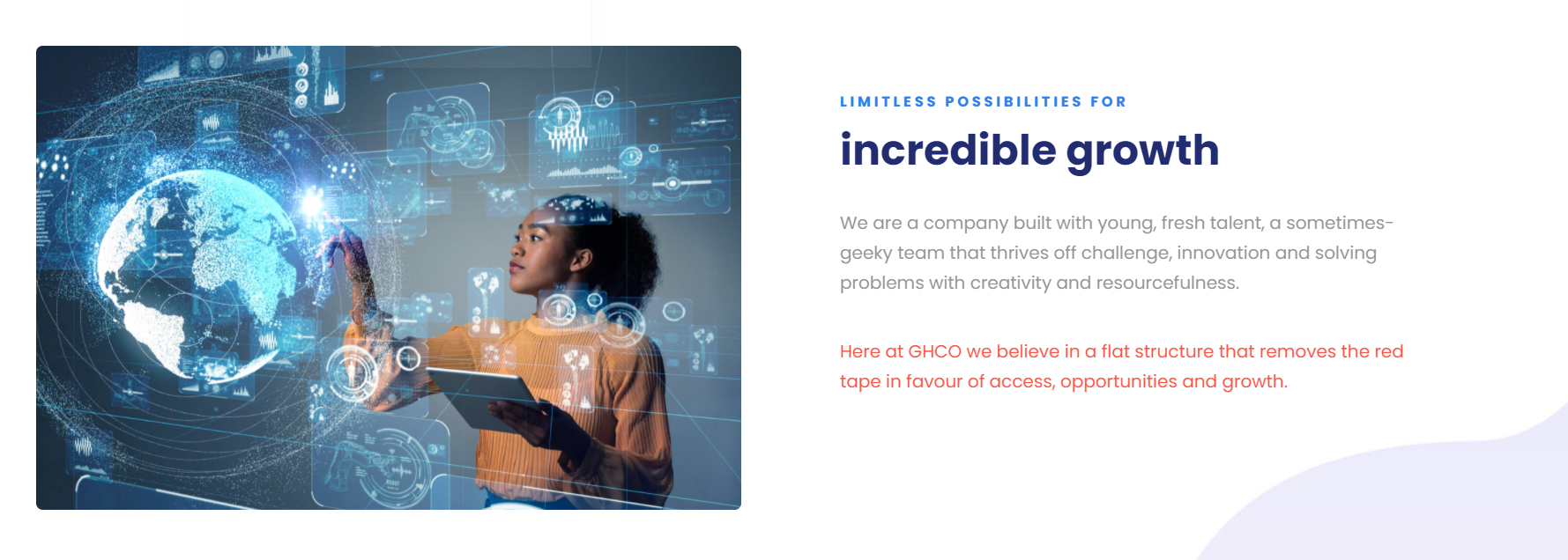 Rebranding for GHCO Fintech London | The Orange Notebook