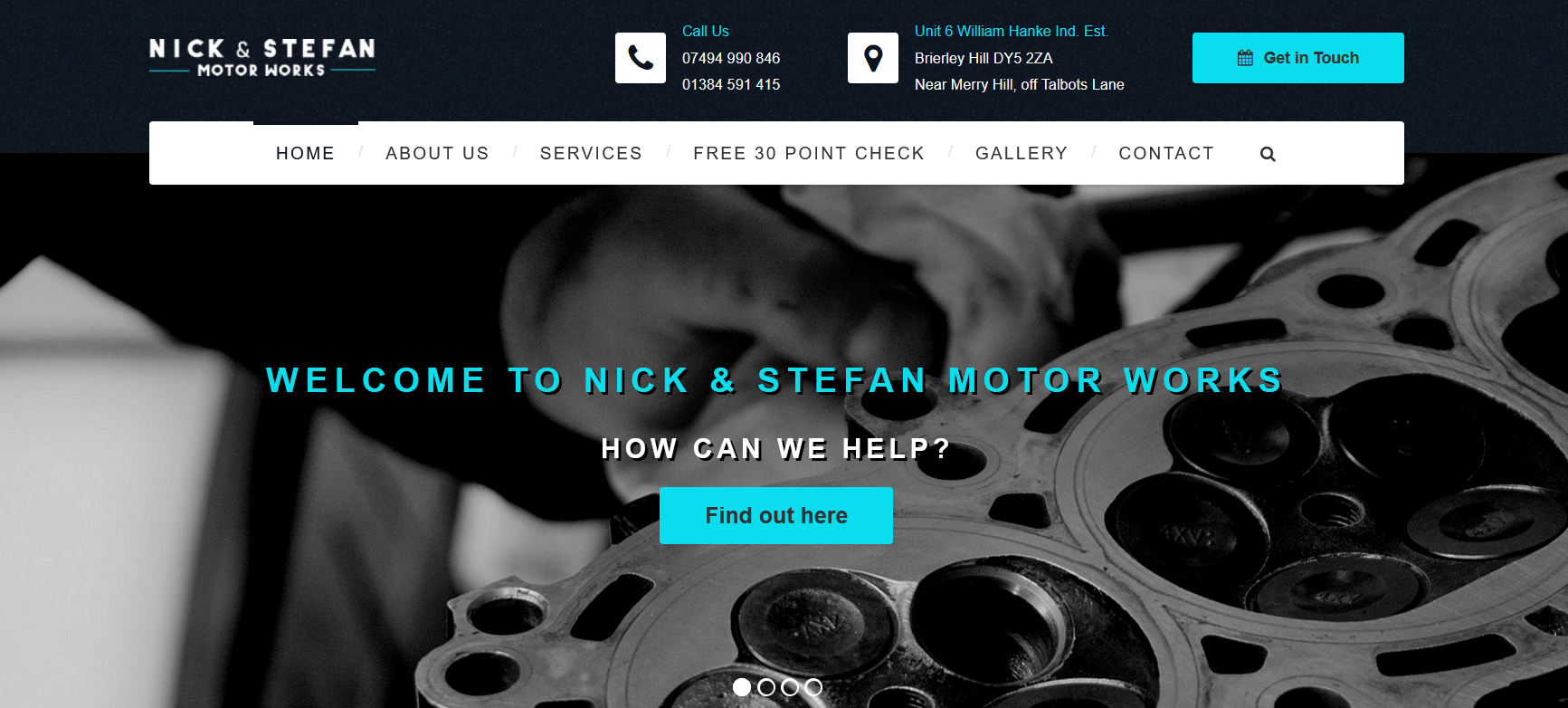 Branding & Web Design for NS Motor Works | The Orange Notebook